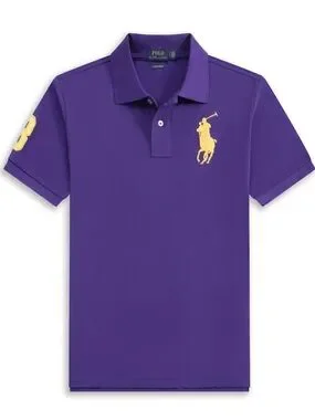 Ralph Lauren | Shirts | Polo Ralph Lauren Purple With Yellow ...